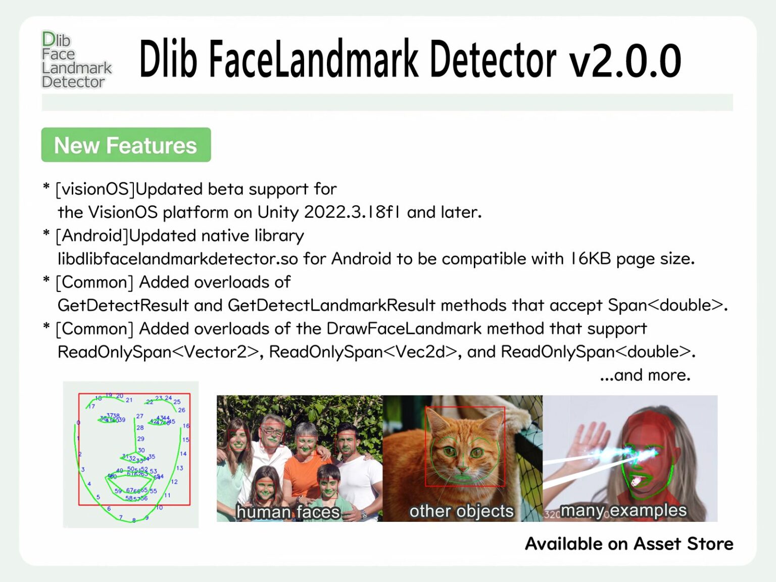 Dlib FaceLandmark Detector ver2.0.0 Release! – Enox Software
