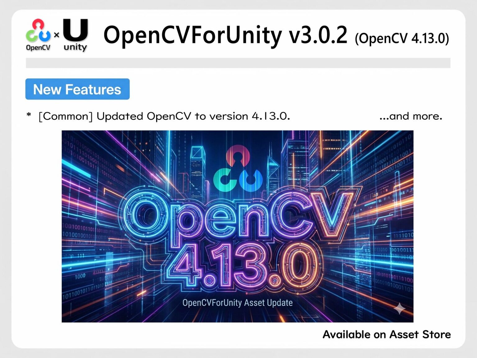 OpenCV for Unity ver3.0.2 Release! – Enox Software